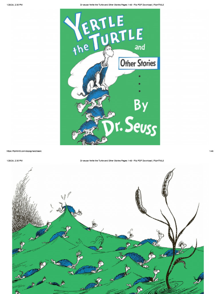 Dr seuss-Yertle the Turtle | PDF