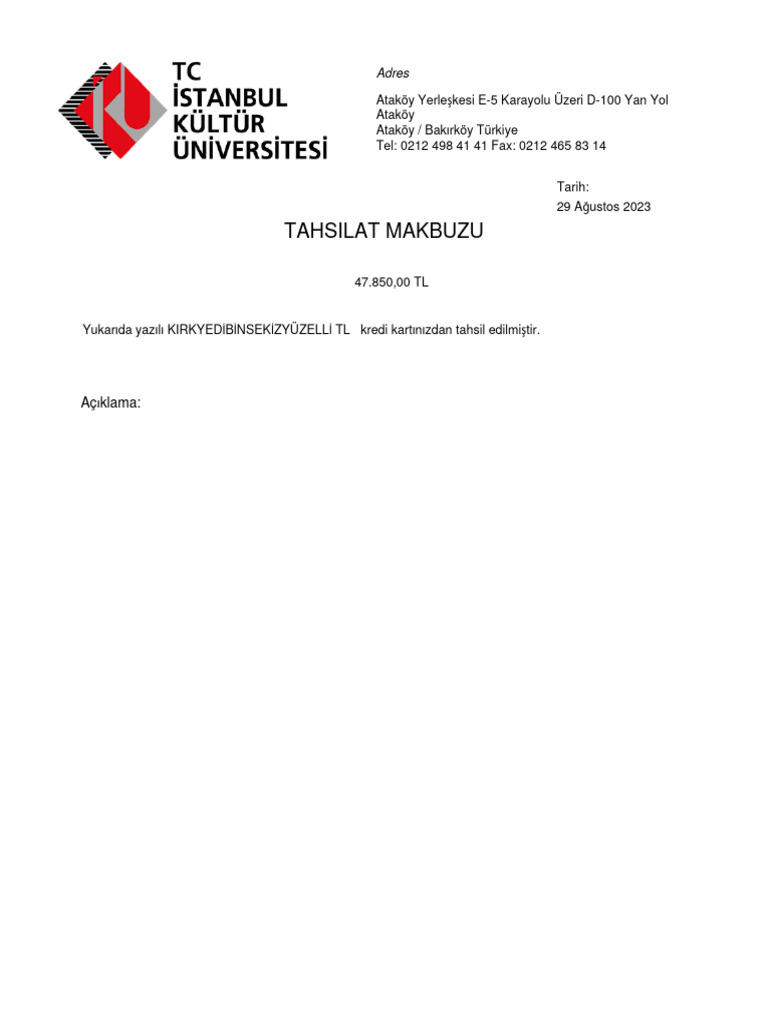 Makbuz Ciktisi | PDF