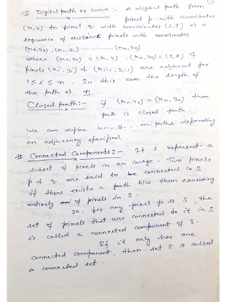 Image Processing Unit 1 & 2 | PDF