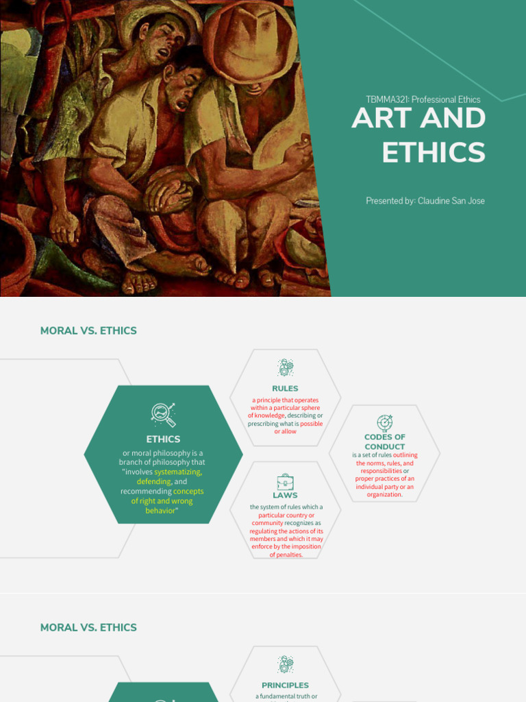 Art and Ethics Pres. | PDF | Morality | Liberal Arts Education