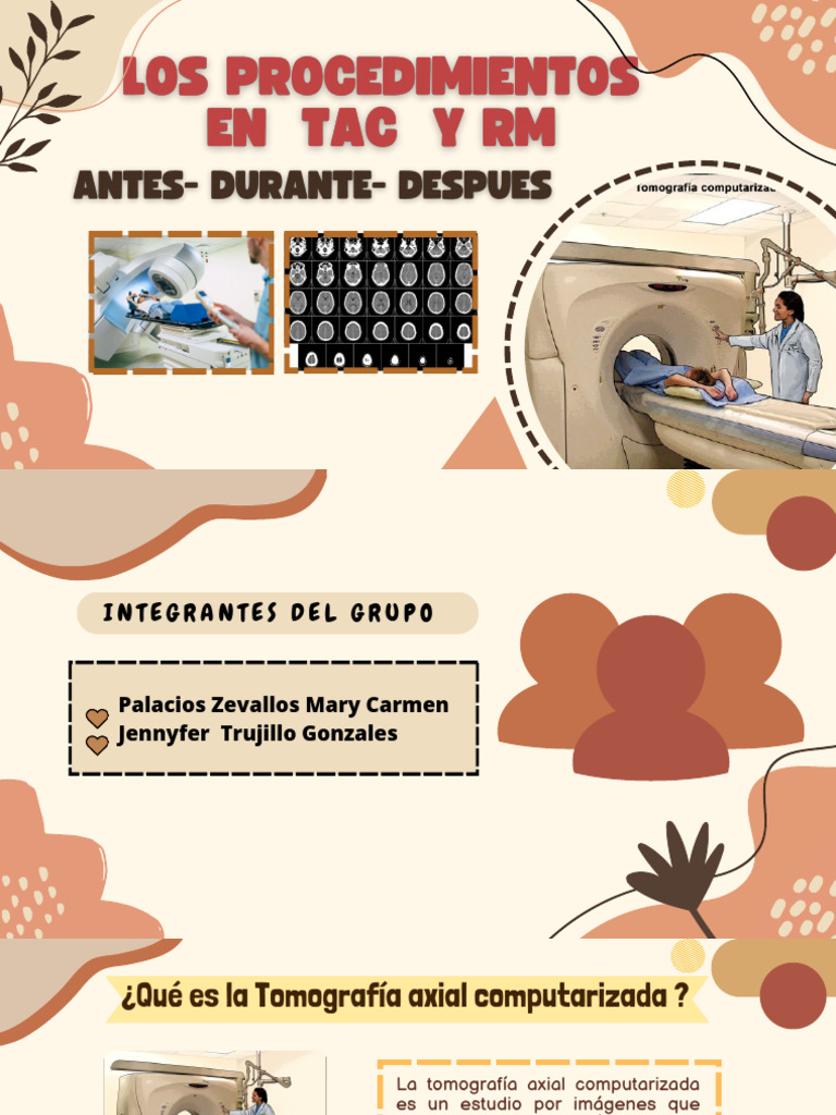 Procesos Invasivos y No Invasivos | PDF | Ct Scan | Imagen de resonancia magnética