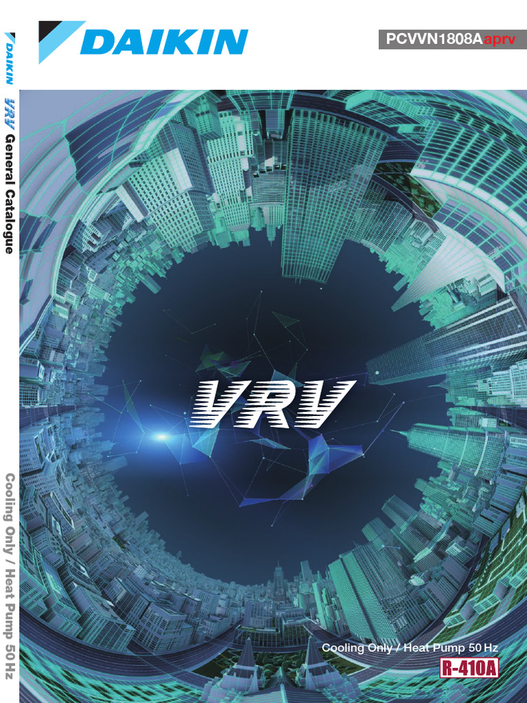 Daikin VRV Systems Catalogue 50Hz | PDF | Air Conditioning | Building