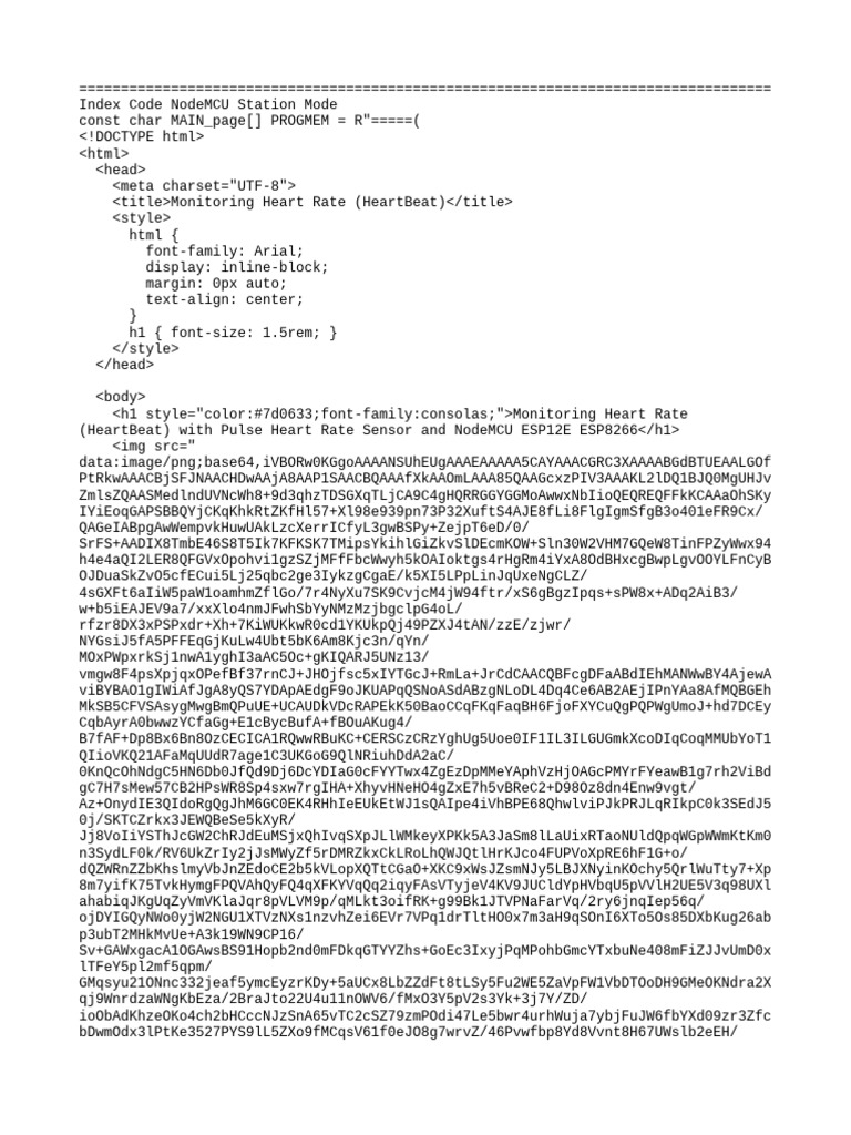 Index Code | PDF | Heart Rate | Cardiovascular System