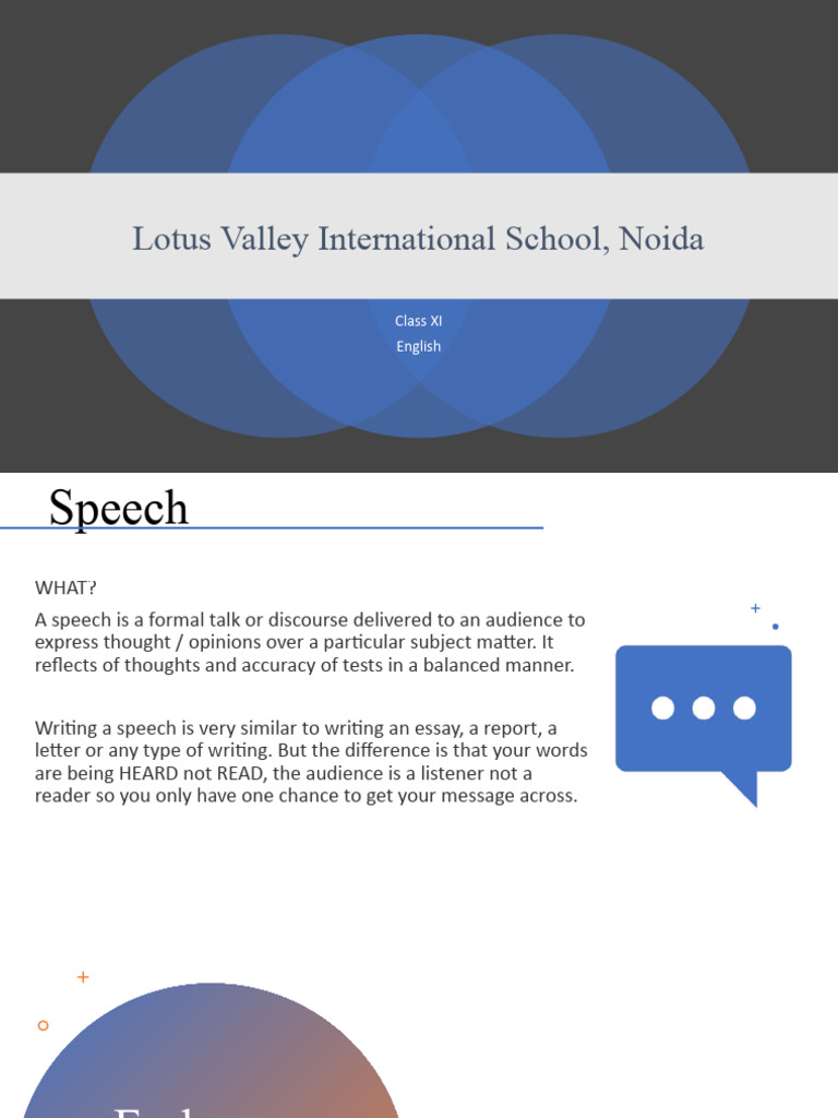 Speech Writing Guide for Students | PDF | Argument | Speech