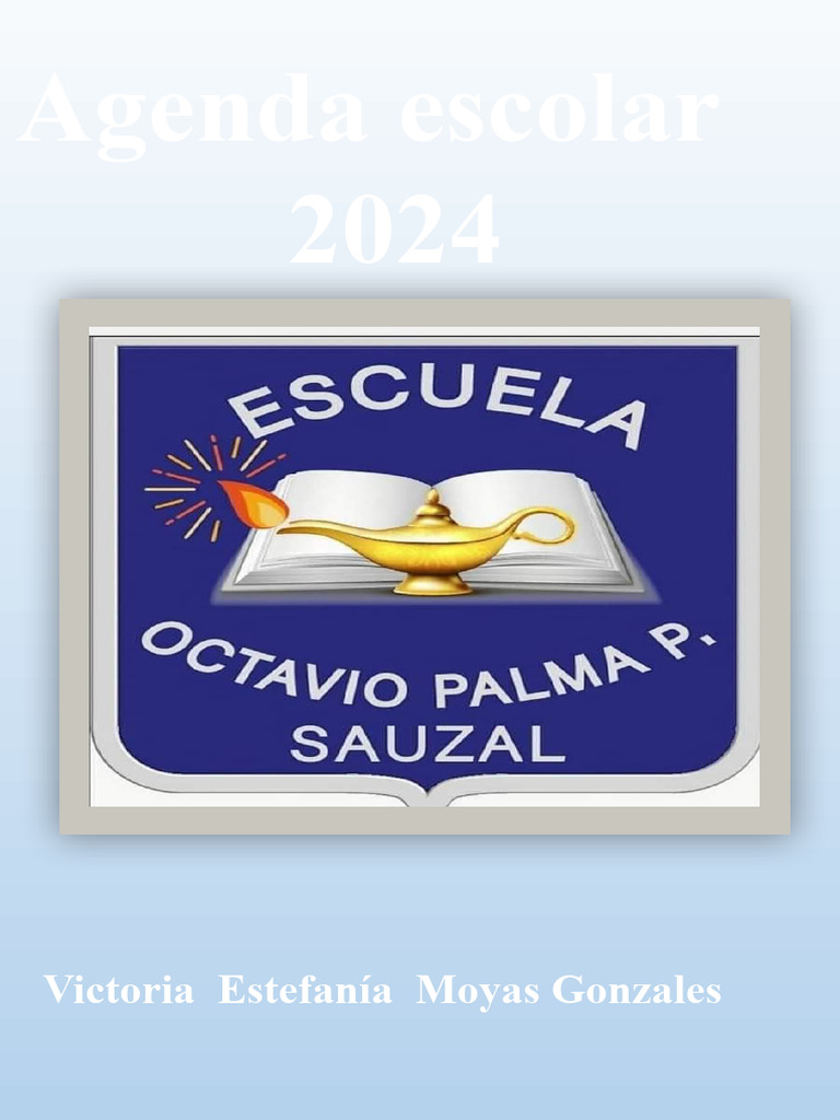 Victoria Moya Agenda Escolar - 032319 | PDF | Derecho