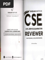 Sample Answer Sheet For Civil Service Exam | PDF | Educational Stages ...