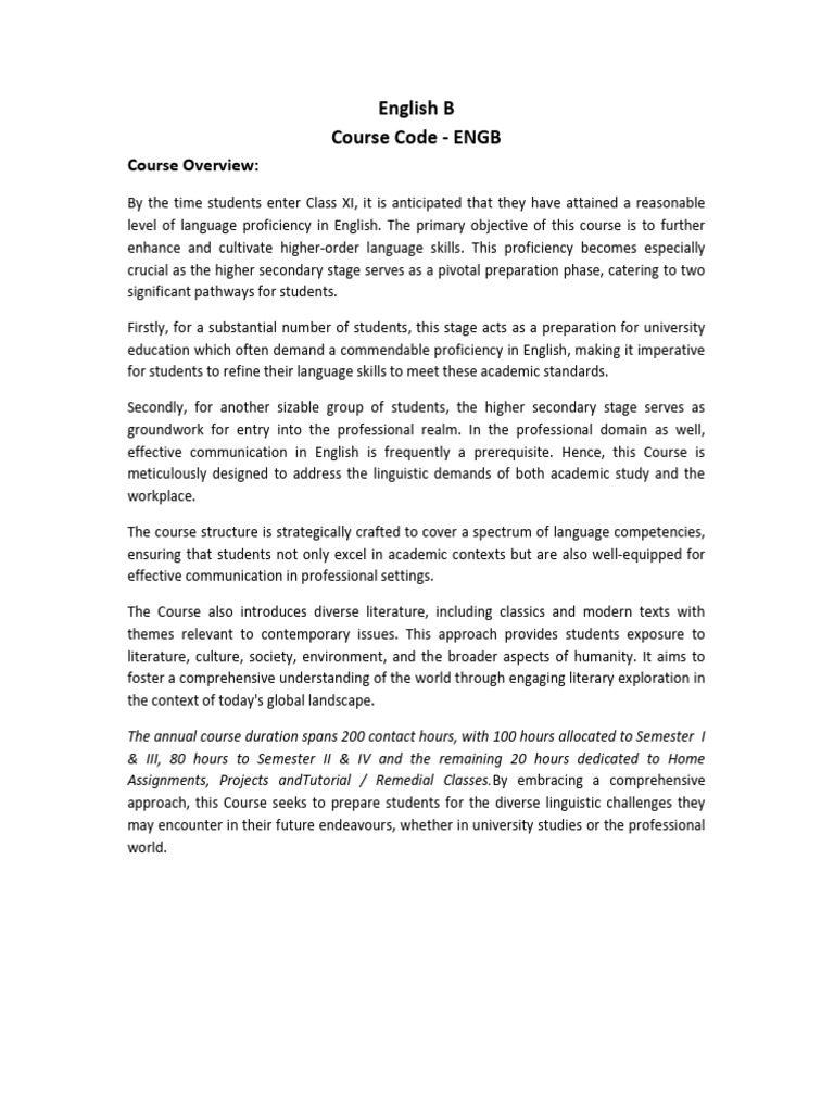 Engb Final | PDF | Reading Comprehension | Linguistics