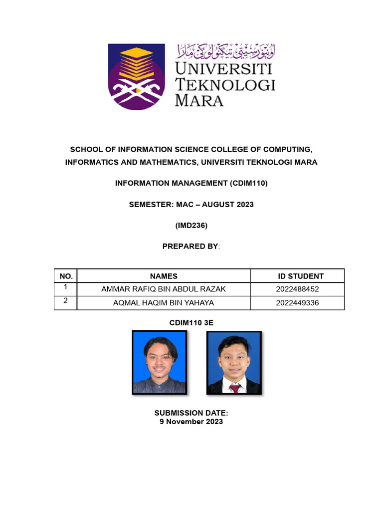 Pair Assig 236 | PDF | Information Science | Science