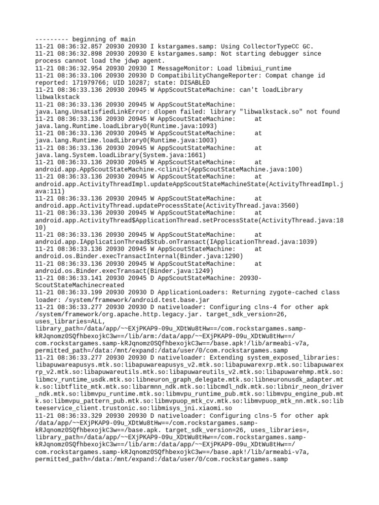 Logcat | Download Free PDF | Android (Operating System) | Java (Programming Language)