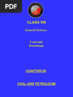 7544370-Class 8 - Science - Coal and Petroleum - Ws With Ans. - Shruti | PDF | Fuels | Natural Gas