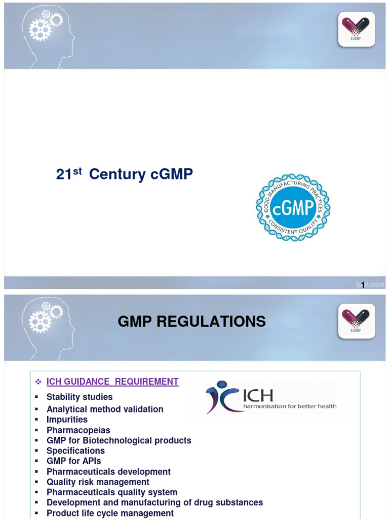 21st Century CGMP | PDF | Verification And Validation | Evaluation