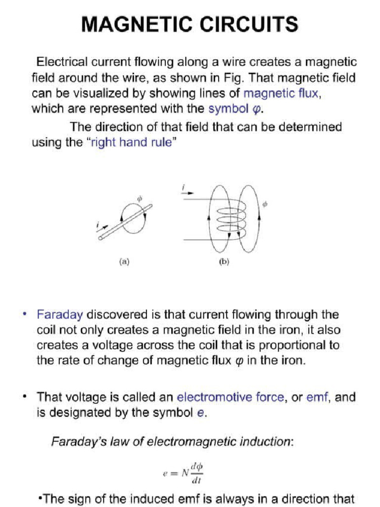 Magnetic Circuits | PDF