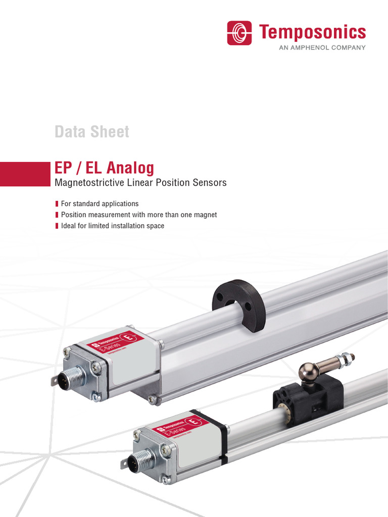Data Sheet E-Series EP EL Analog 551245 en (EL00200MD341A01) | PDF ...