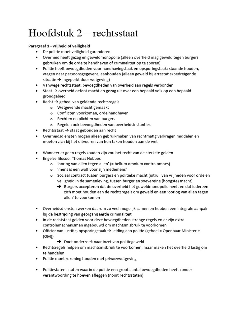 samenvatting mal hoofdstuk 2 | PDF