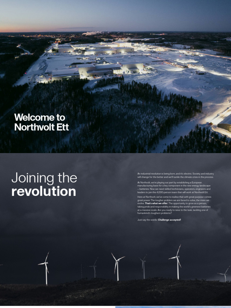Northvolt Ett Skellefteå | PDF | Automation | Engineering