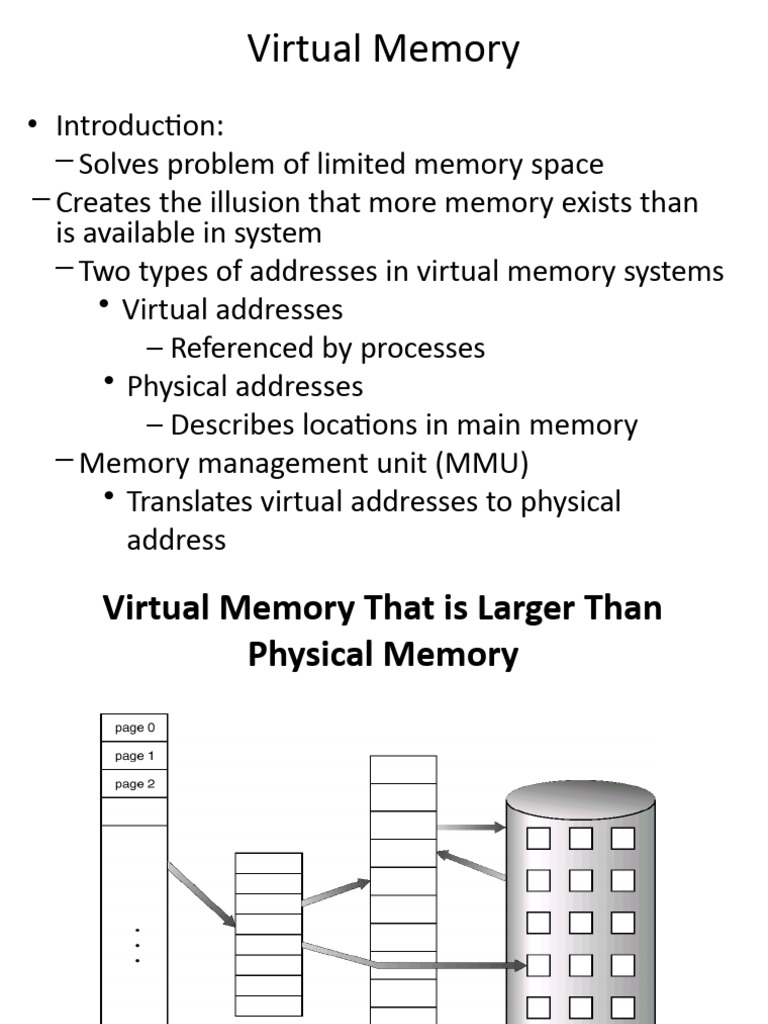 Ch5 Memory Management - CONTINUE | PDF | Computer Memory | Computer Data