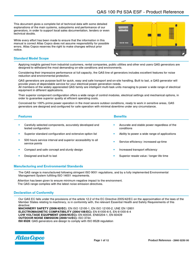 Qas 100 PD S3a Esf Zaragoza Prs en 2960025000 | PDF | Ac Power Plugs And Sockets | Quality Assurance