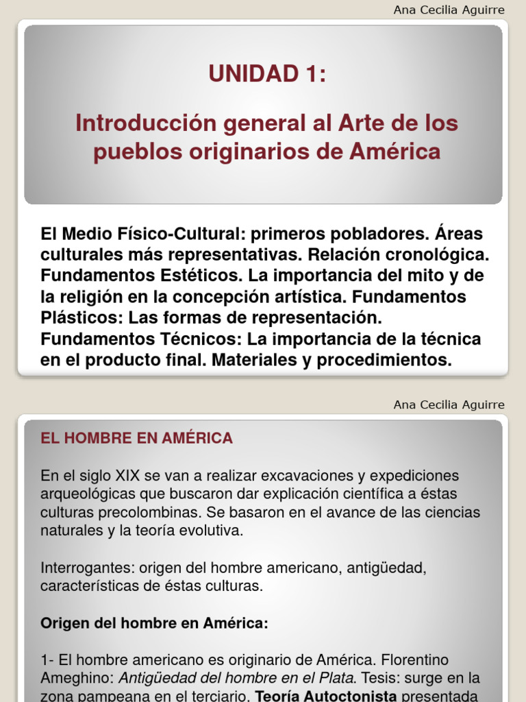 Arte y Cultura de Pueblos Originarios | PDF | Era precolombina | Américas