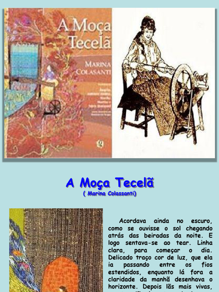 A Moça Tecelã: O Tecer da Vida | PDF | Tecelagem