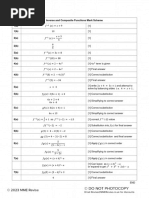 AQA GCSE Maths Higher Paper 1 Mark Scheme November 2022 | PDF