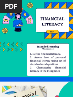 FINANCIAL-LITERACY Power Point Presentation | PDF | Financial Literacy ...