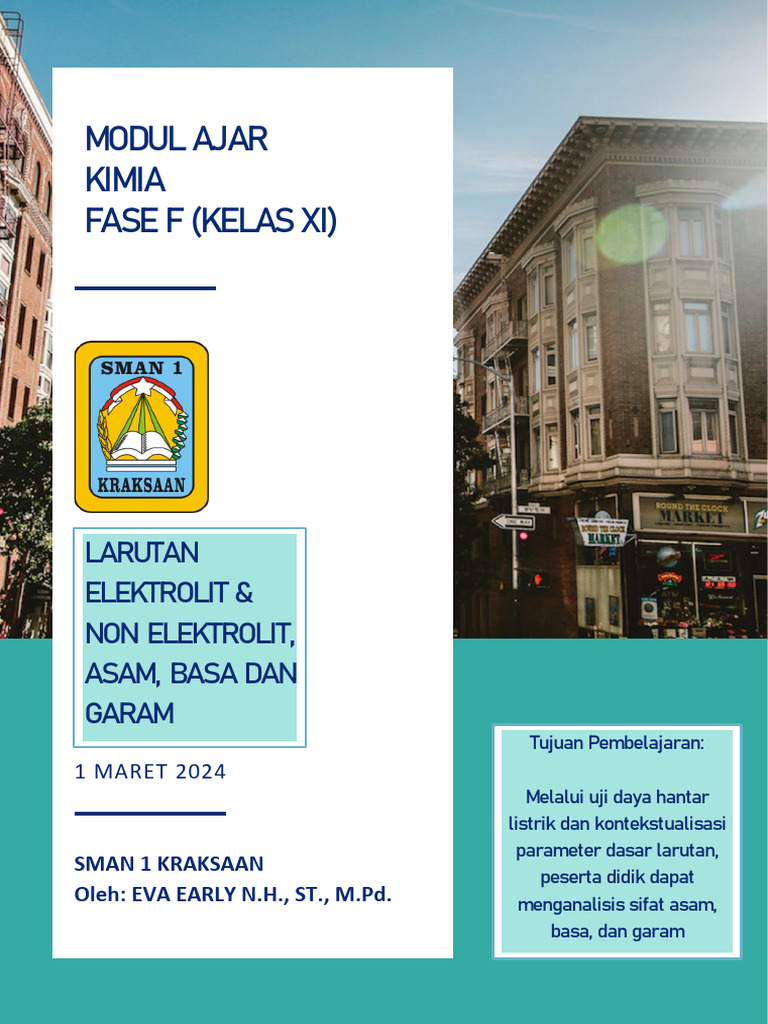 Modul Larutan Elektrolit | PDF