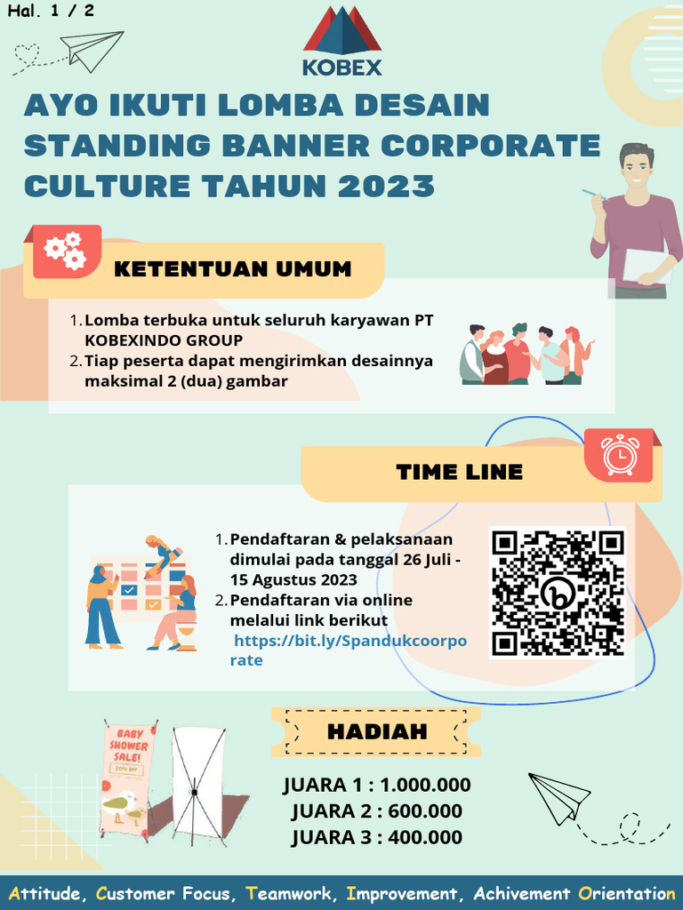 Flyer Lomba Spanduk Corporate Culture REV - Compressed | PDF