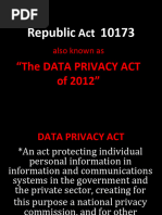 Data Privacy Act of 2012 | PDF | Information | Privacy