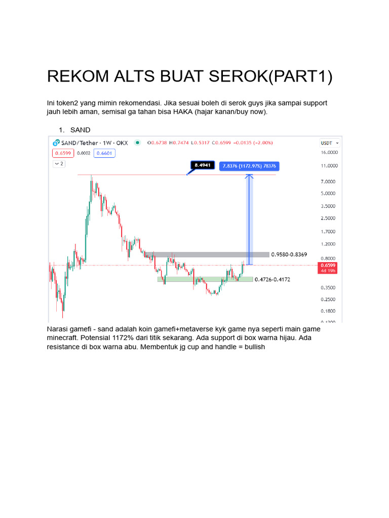 REKOM ALTS PART 1 by BILLIONAIRE ACADEMY | PDF | Game & Aktivitas