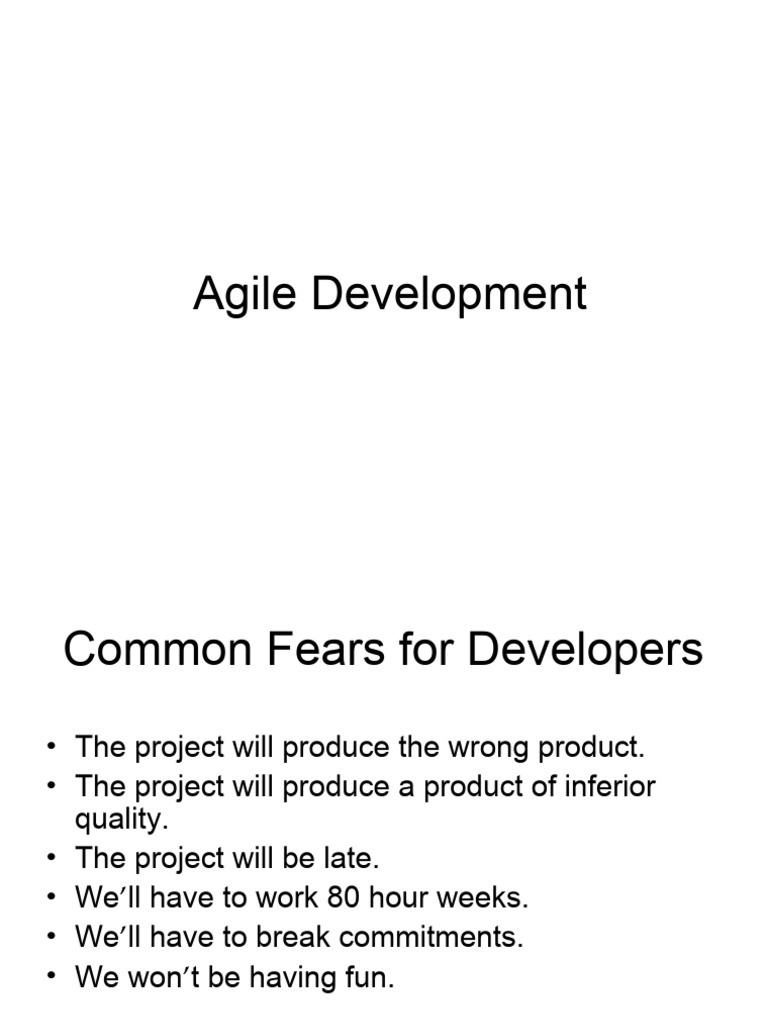 CSC 291 Lecture 3 4 Agility Principles | Download Free PDF | Scrum (Software Development ...
