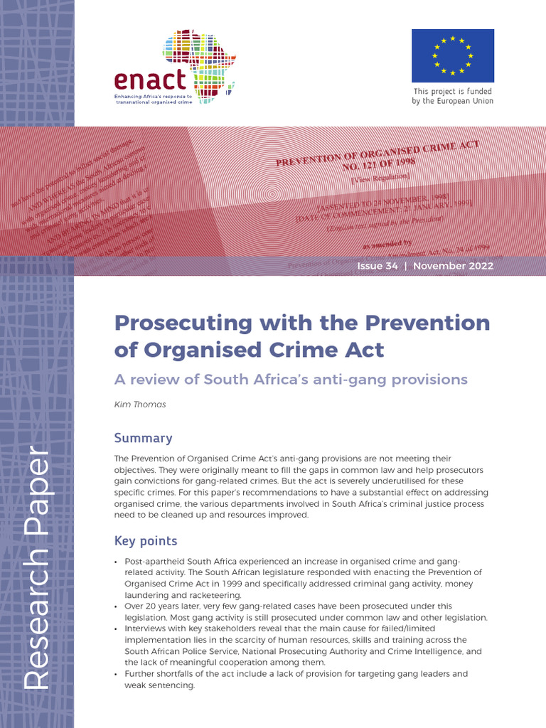 Paper 34 | PDF | Organized Crime | Gang