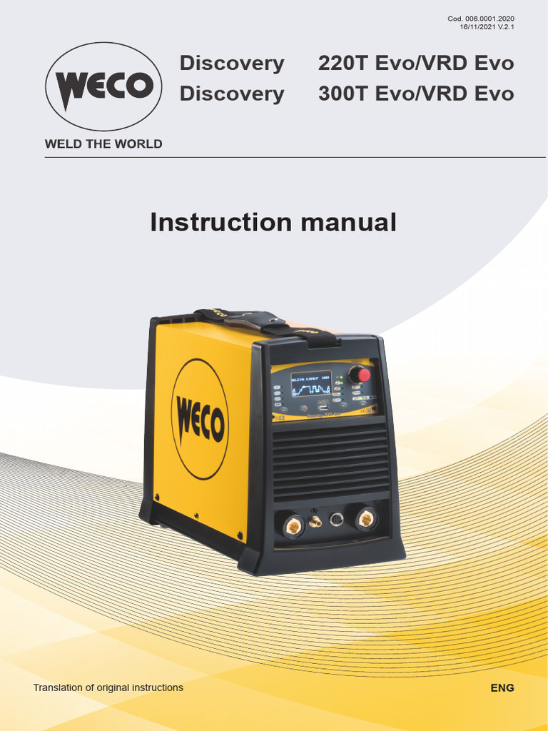 Discovery_220-300T_EVO_Manual_Despiece | PDF | Welding | Construction