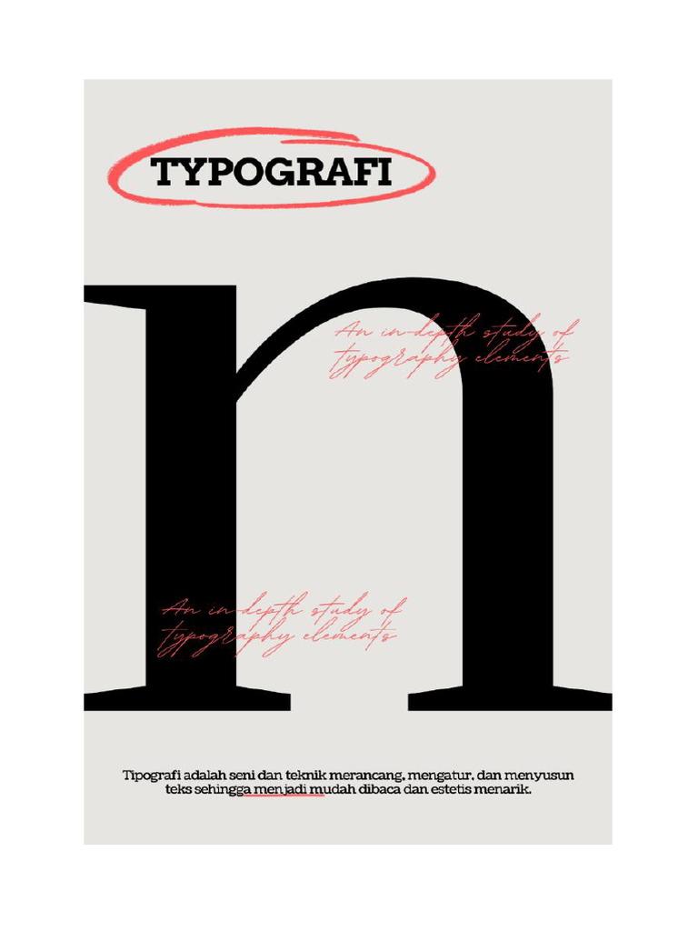 Panduan Lengkap Tipografi | PDF | Klasik