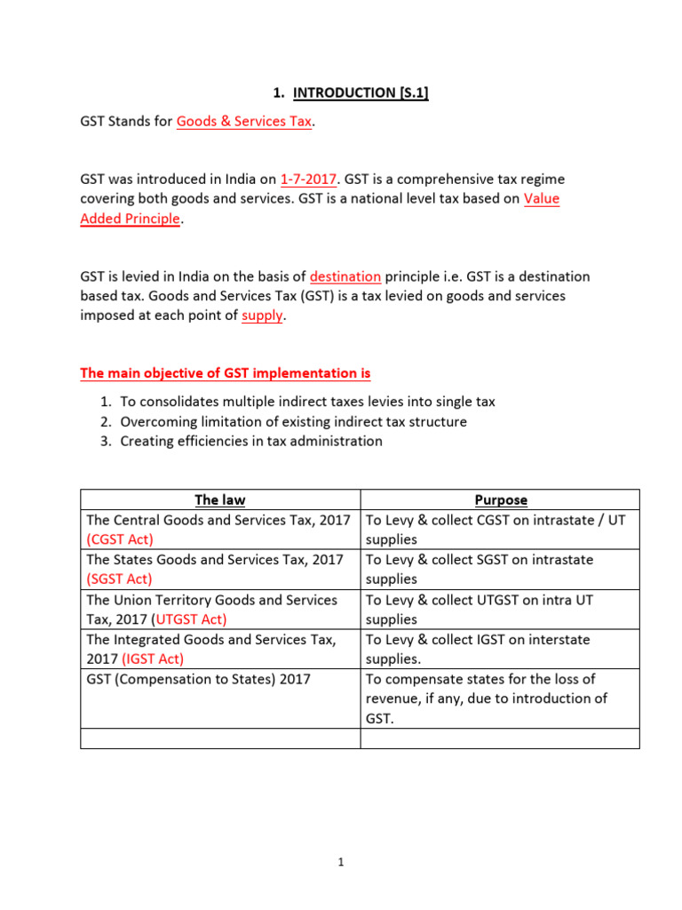 GST Answer | PDF | Taxes | Excise
