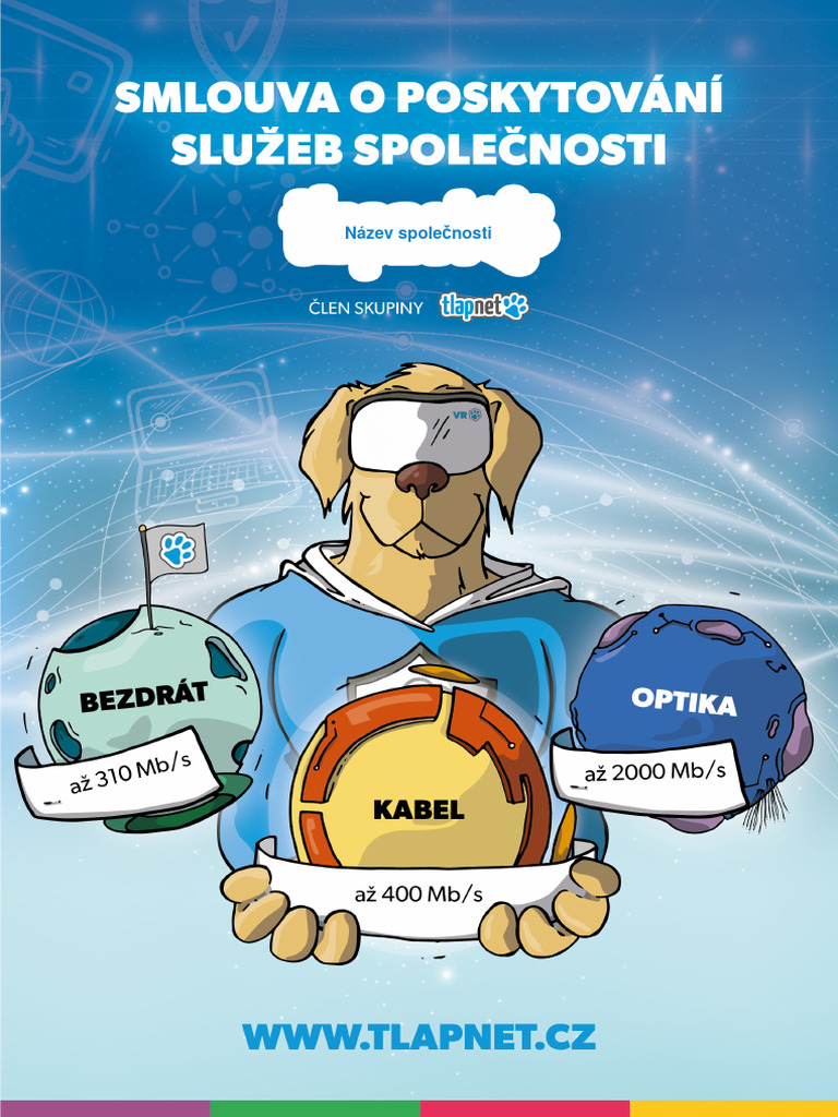 Tlapnet Smlouva 2023 On Tlapnet | PDF