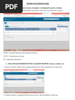 Pasos Sistema de Tramite Documentario | PDF | Ventana (informática) | Software