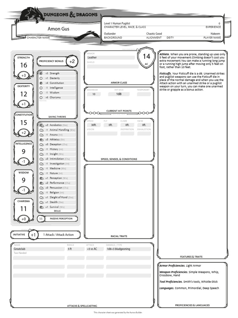 Amon Gus Final | PDF