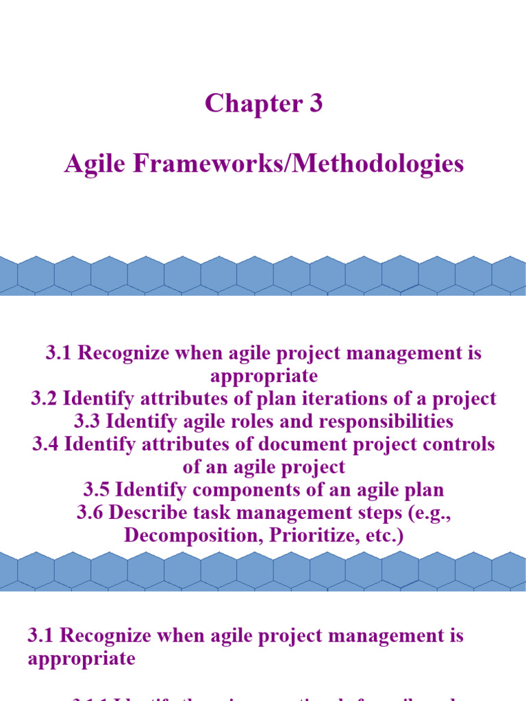 PMI Ready - 3.0 Agile Frameworks & Methodologies 2 (Day 3) | PDF ...