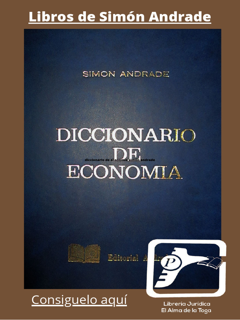 Diccionario de Economia Simon Andrade | PDF