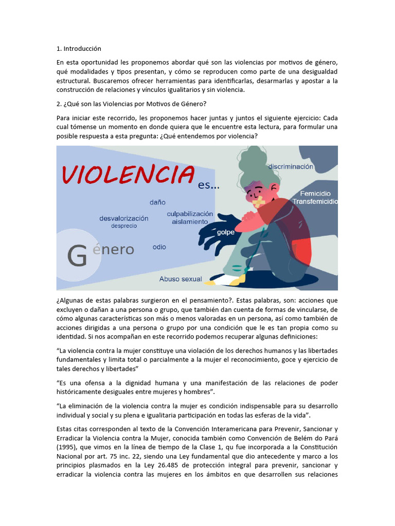 Clase 3 - Ley Micaela | PDF | La violencia contra las mujeres | Violación