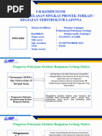 Merencanakan Program Pengawasan K3 Konstruksi Fix Lengkap | PDF