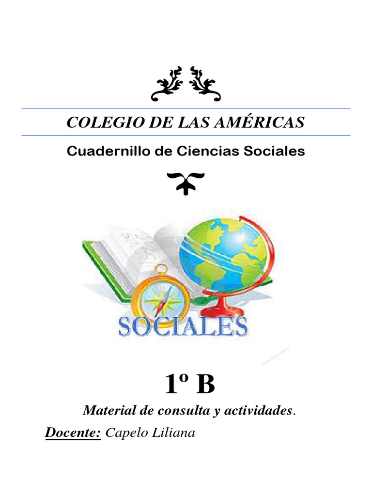 Cuadernillo Sociales 2024 | Descargar gratis PDF | Temblores | Placas tectónicas