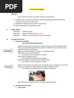 A Detailed Lesson Plan in English 5 | PDF | Noun | Lesson Plan