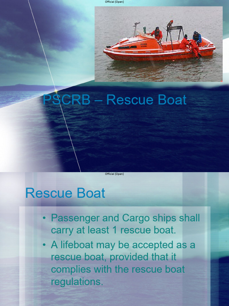 11-PSCRB Rescue Boat | PDF | Boats | Ships