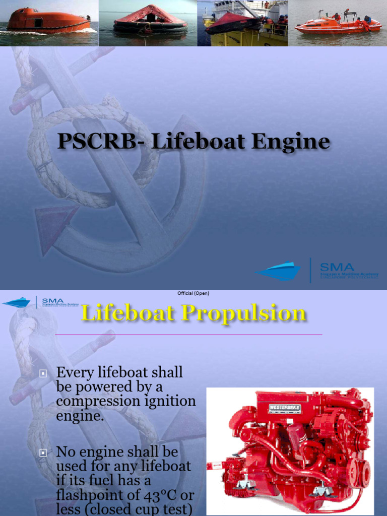 Lifeboat Engine Specifications and Guidelines | PDF | Throttle | Engines