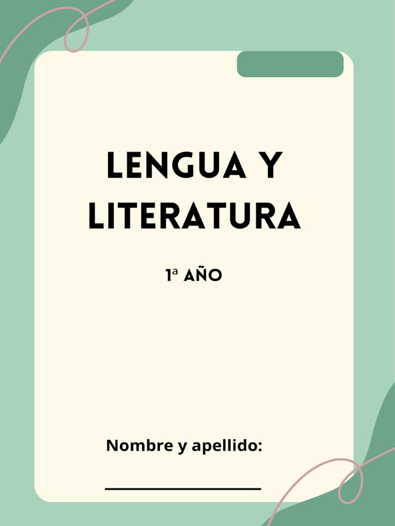 Cuadernillo 1ro Pio | PDF