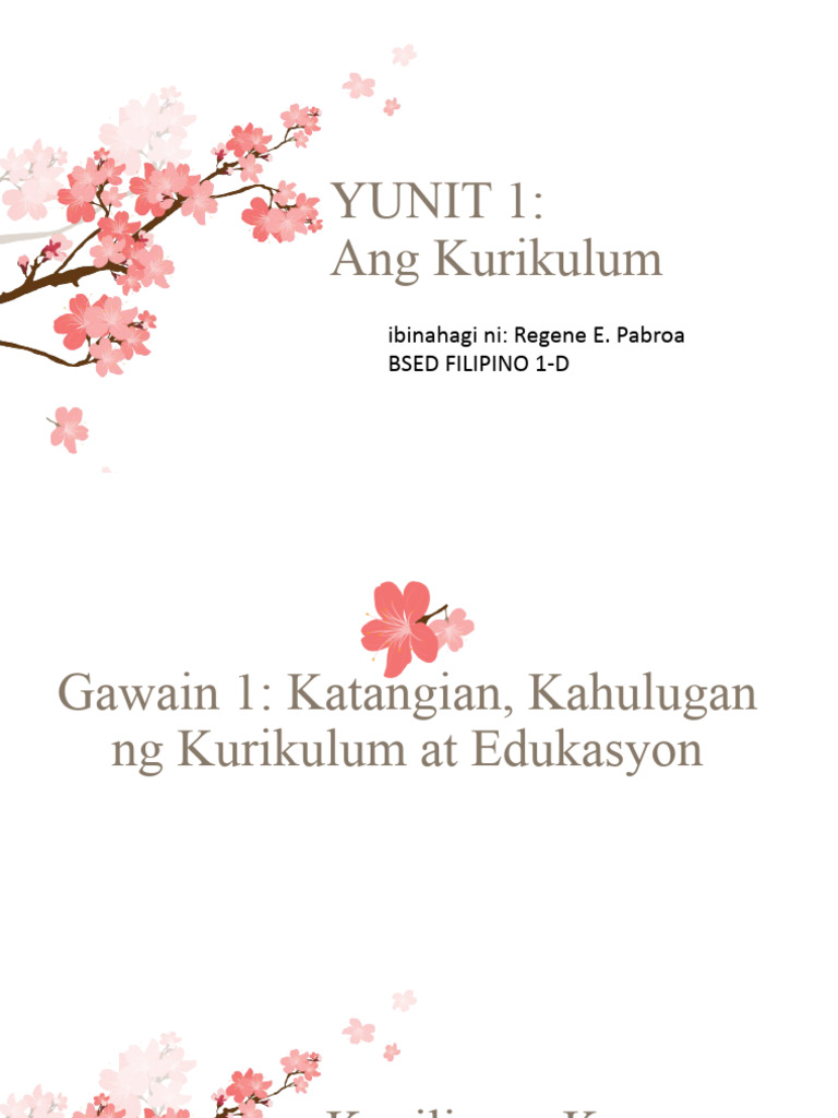 FIL123Yunit1 Palad | PDF