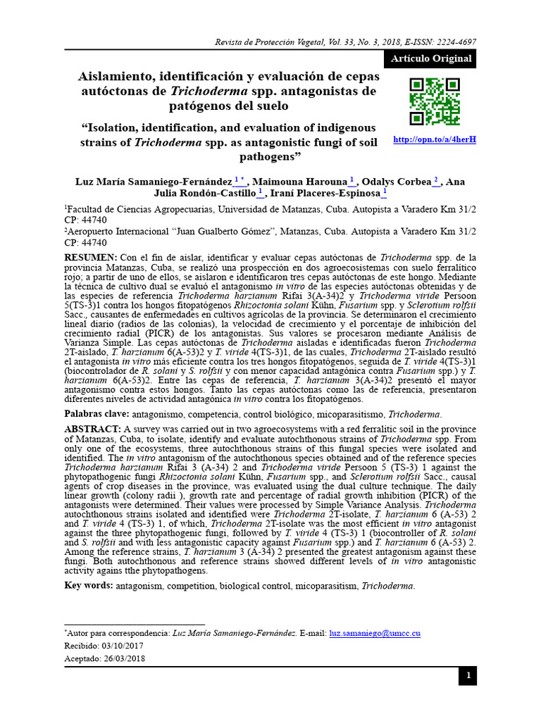 Trichoderma | PDF | Organismos