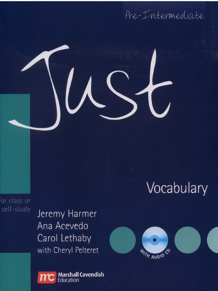 Just Vocabulary Pre-Intermediate | PDF
