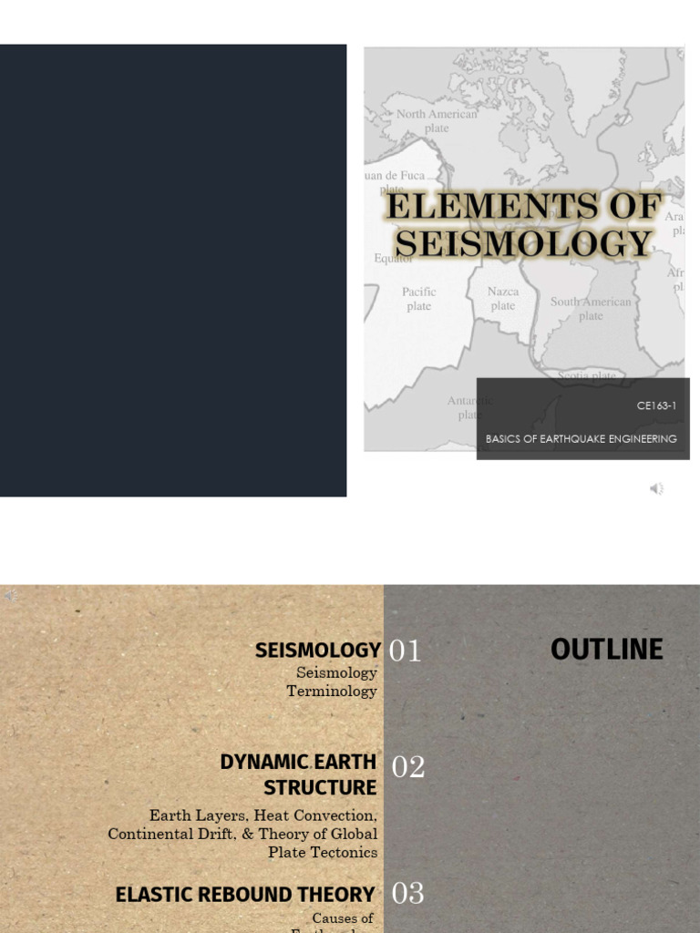 2 - Elements of Seismology | PDF | Plate Tectonics | Seismology